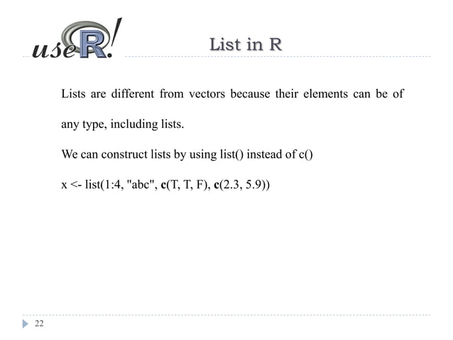 2 data structure in R | PDF | Programming Languages | Computing