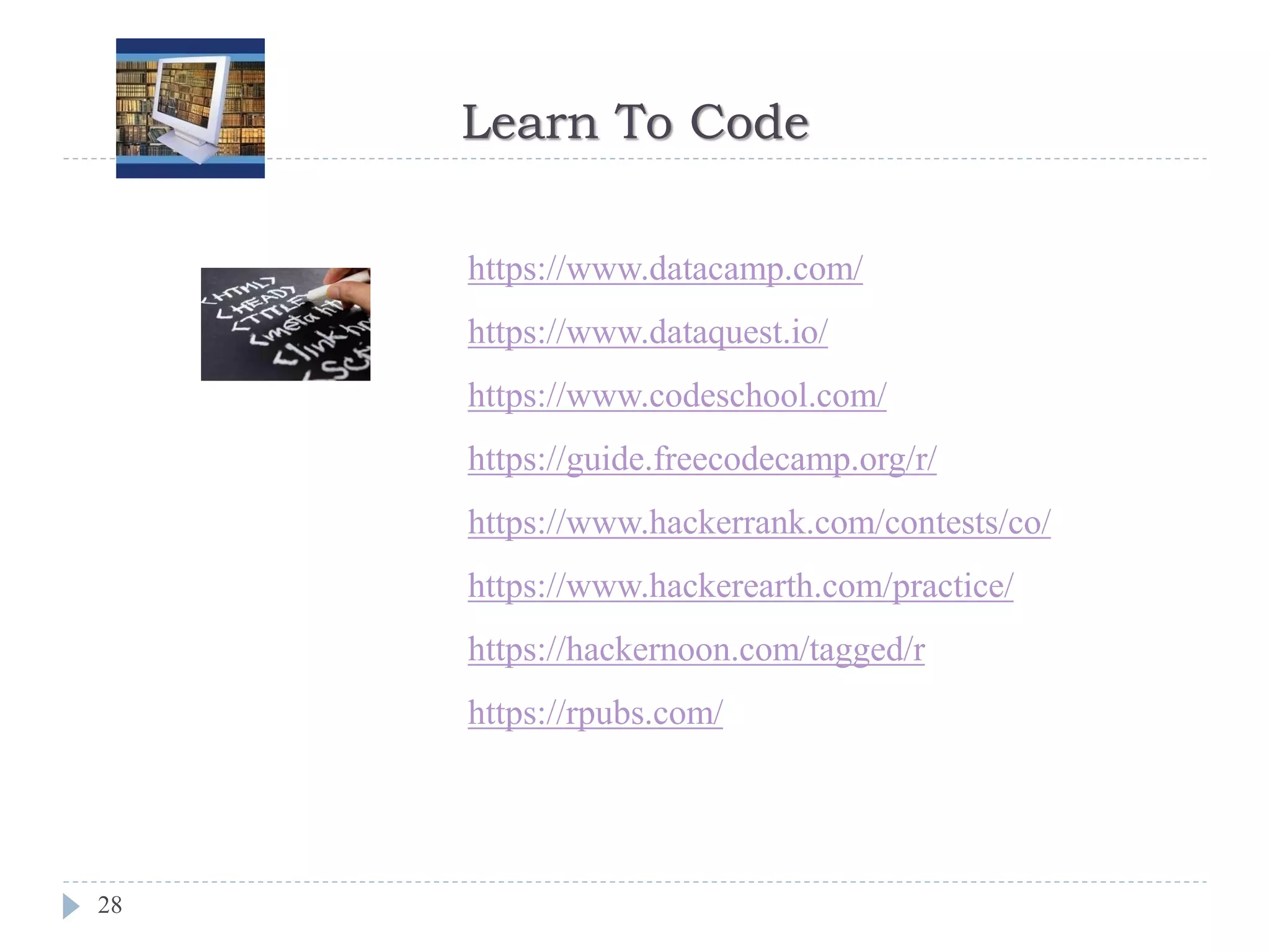 2 data types and operators in r | PPT