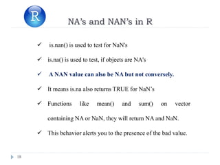 2 data types and operators in r | PPT