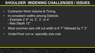 Narrow Pavement Widening - Equipment | PPT