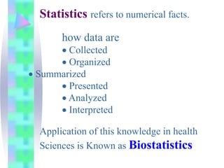 Intro to Biostat. ppt | PPT