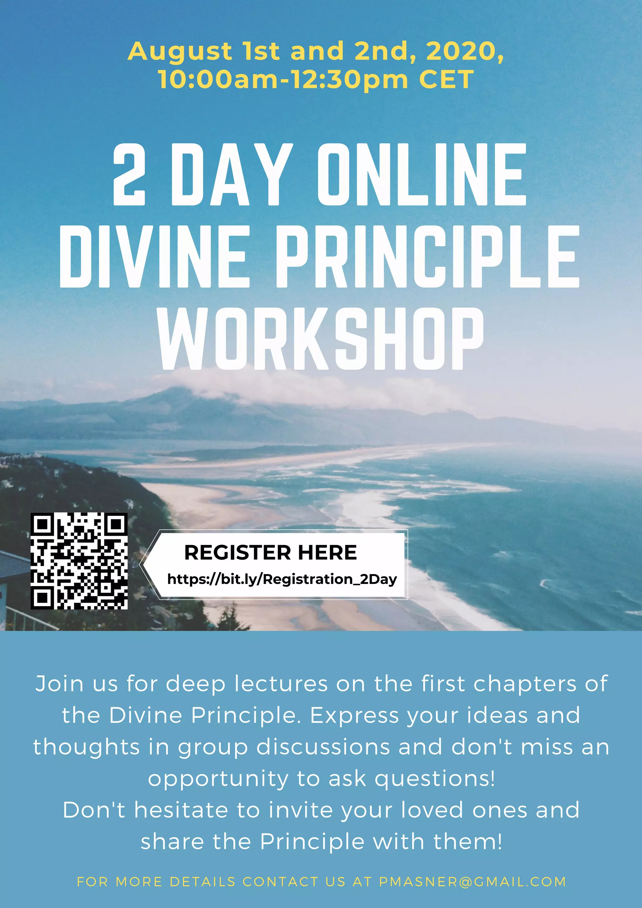 2 Day Divine Principle Workshop | PDF