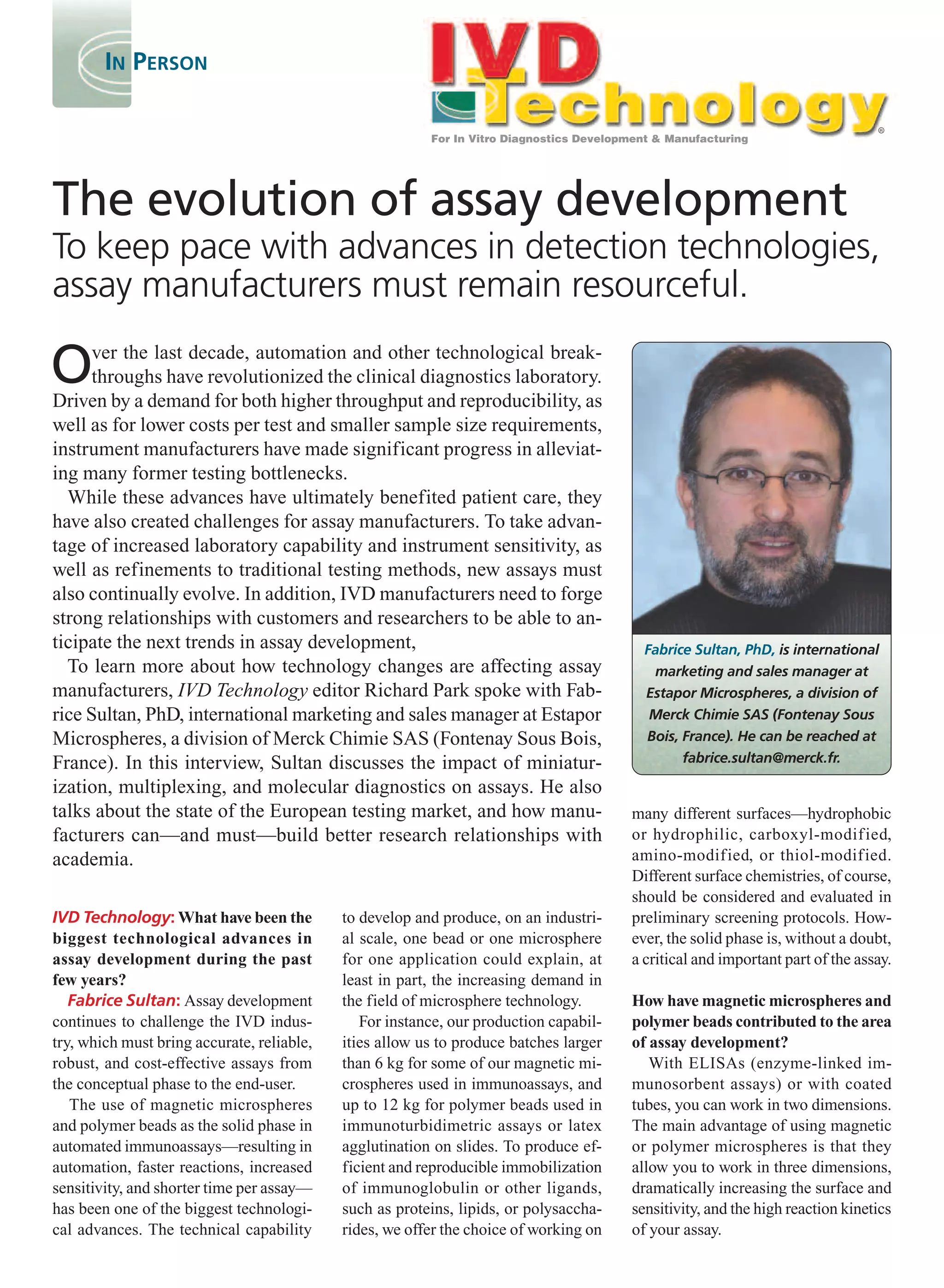 Article IVD March 2006 | PDF