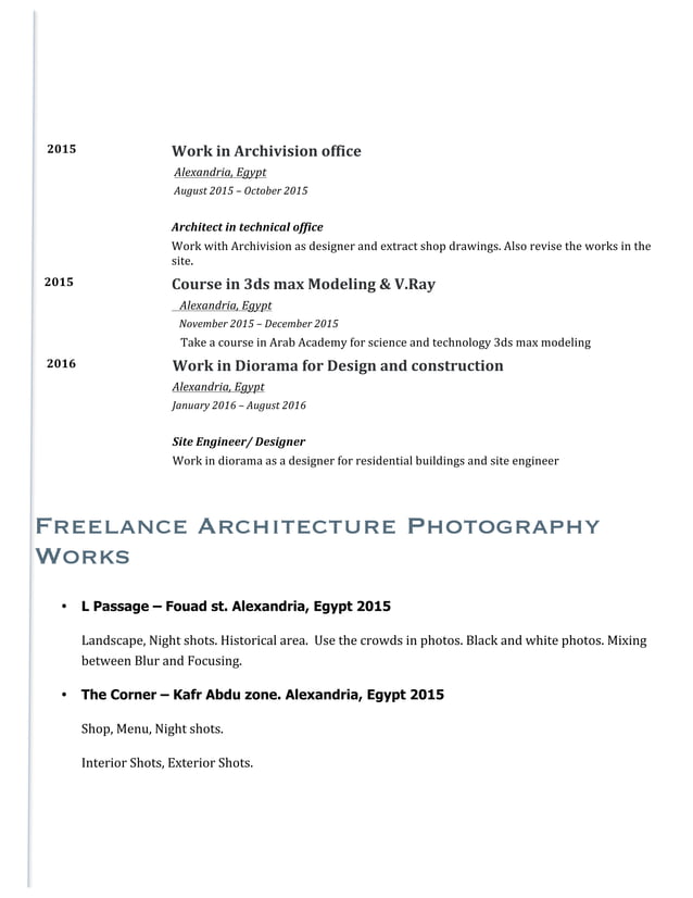 C.V Ahmed Abdelsalam | PDF | Civil Engineering Industry | Industries