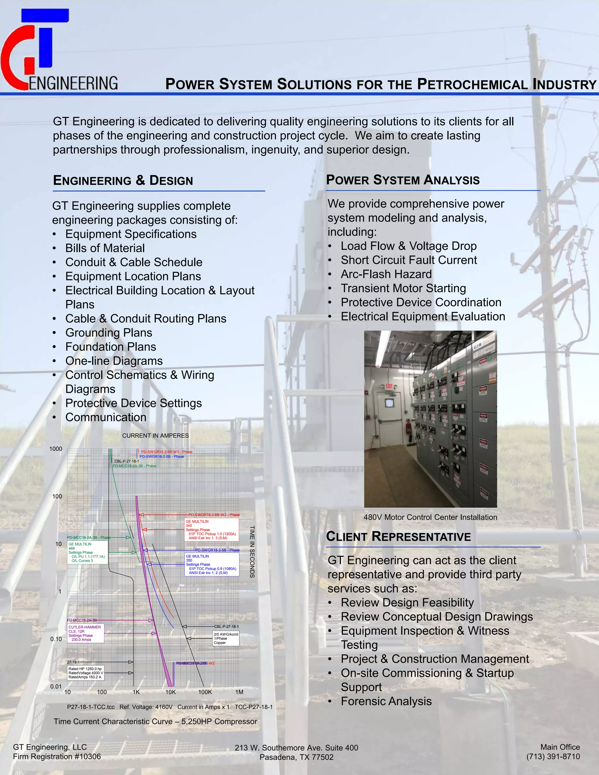 2014, GT ENGINEERING, LLC, BROCHURE | PDF