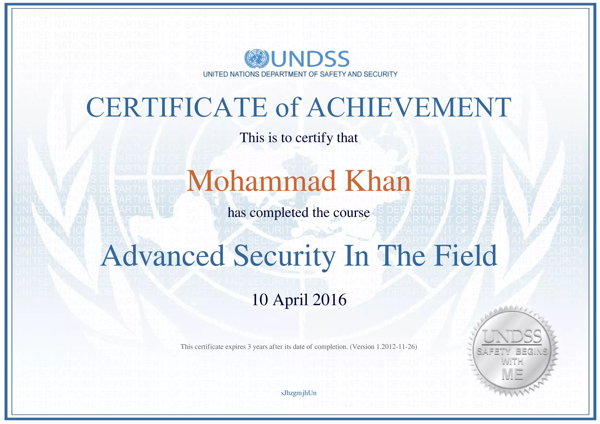 UN Advanced security Certificate 2016 | PDF | Information and Network Security | Computing