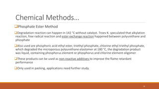 Recycling Of Polyurethane Wastes | PPTX