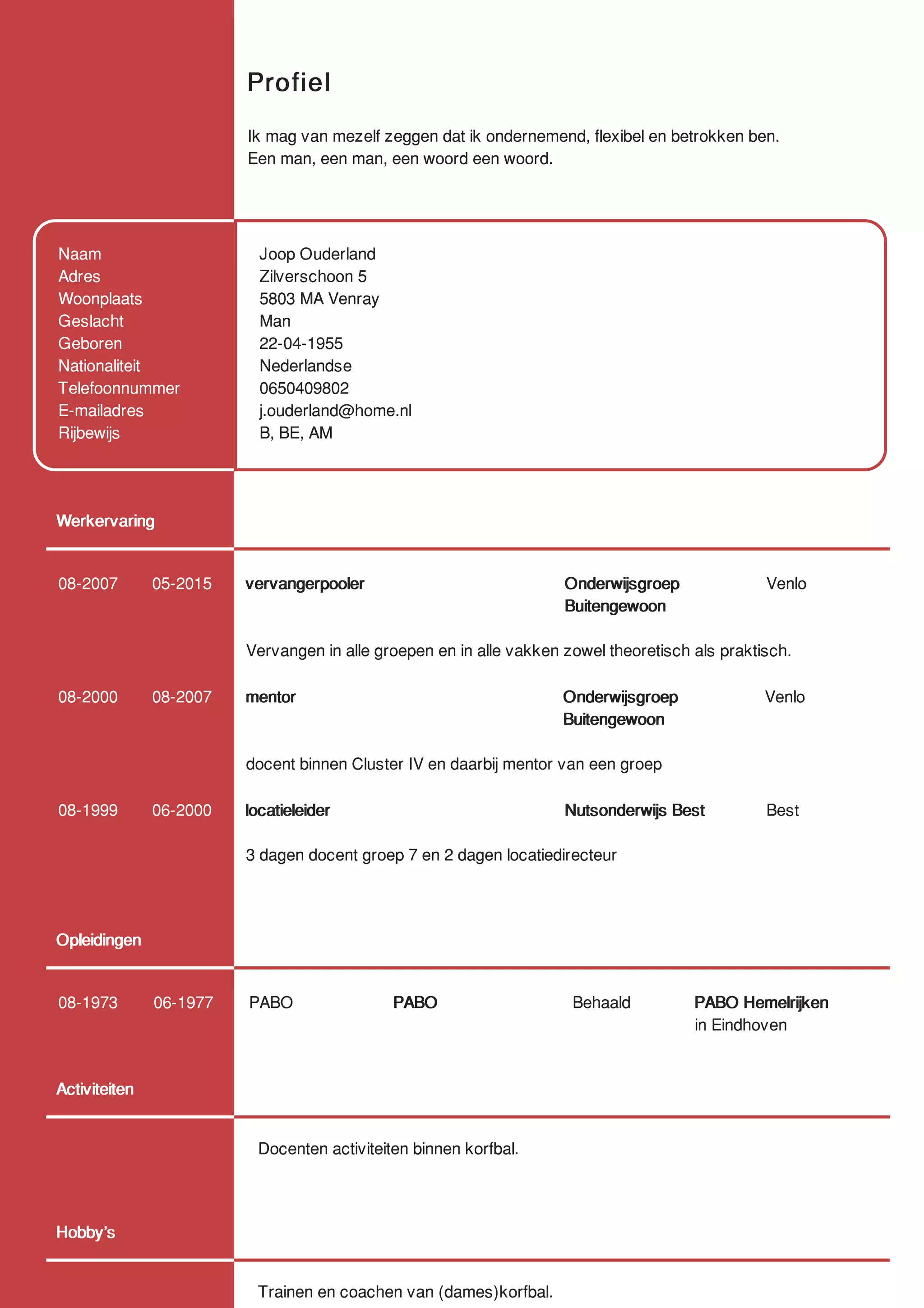 http___cv-voorbeeld | PDF