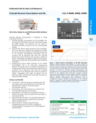 Purification Kits for Stem Cell Research | PDF
