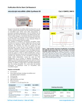 Purification Kits for Stem Cell Research | PDF