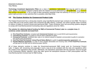 Position Paper No. 3-Pursuing Government R D Engagements-2 | PPT