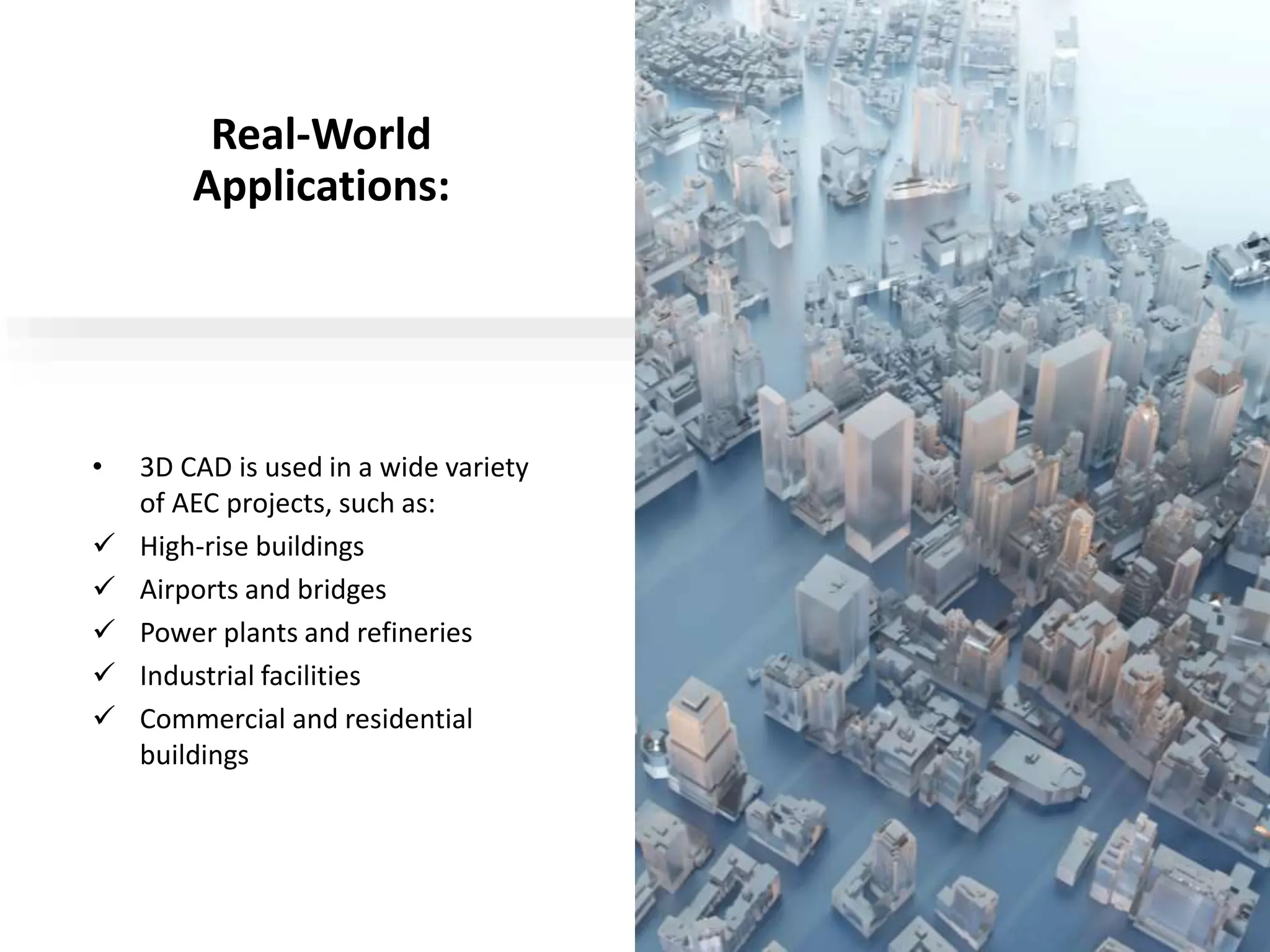 2D CAD, 3D CAD, BIM, and VDC for Seamless AEC Project Lifecycle ...