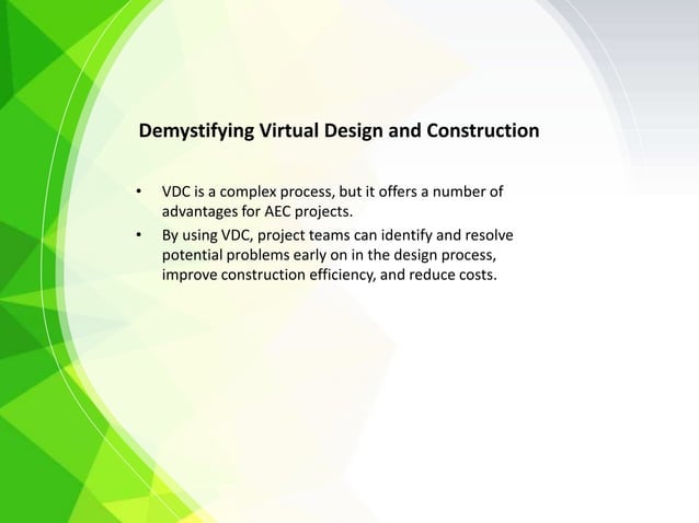2D CAD, 3D CAD, BIM, and VDC for Seamless AEC Project Lifecycle Management | PPT