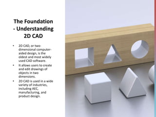 2D CAD, 3D CAD, BIM, and VDC for Seamless AEC Project Lifecycle ...