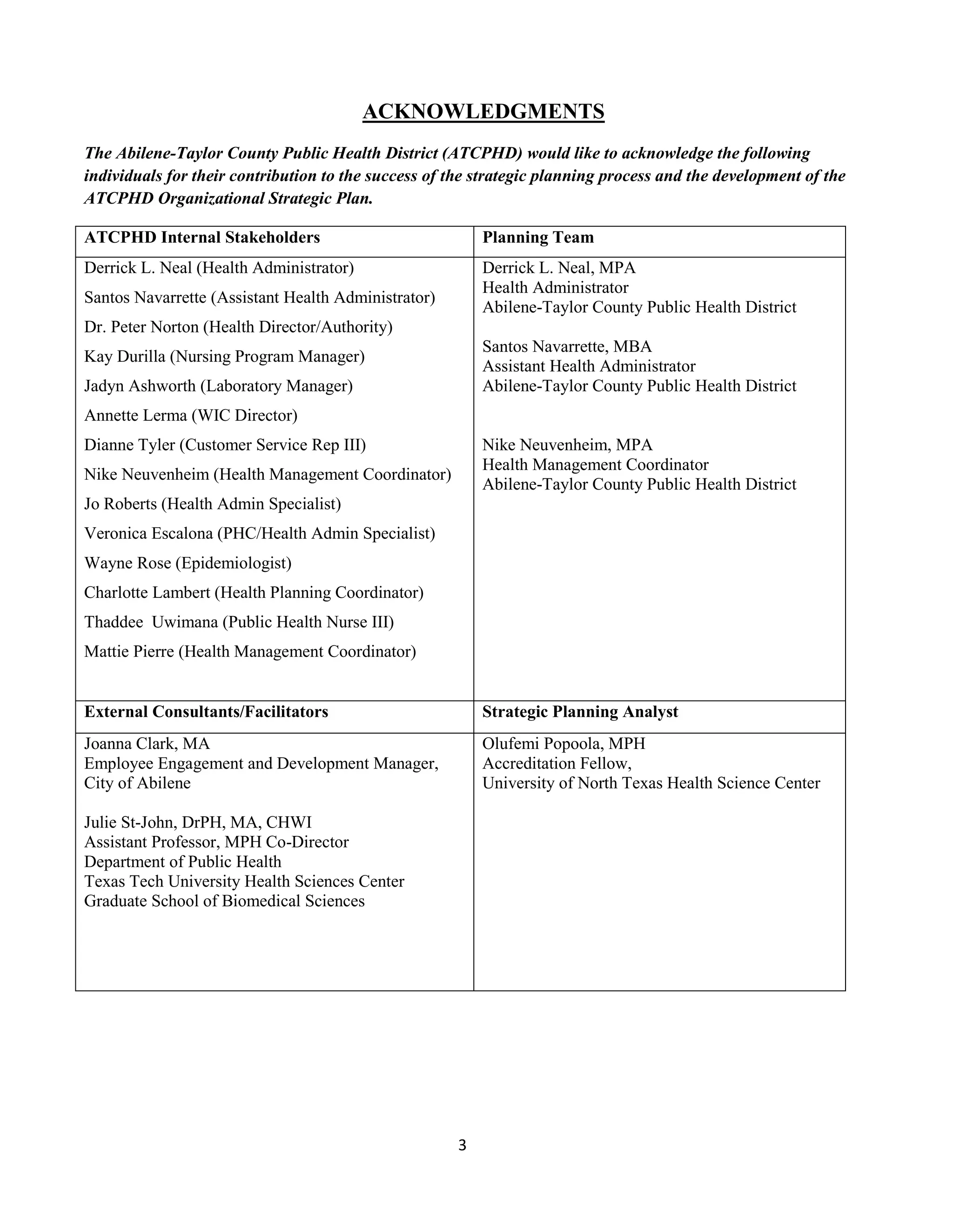 2015-2019 ATCPHD Strategic Plan | PDF