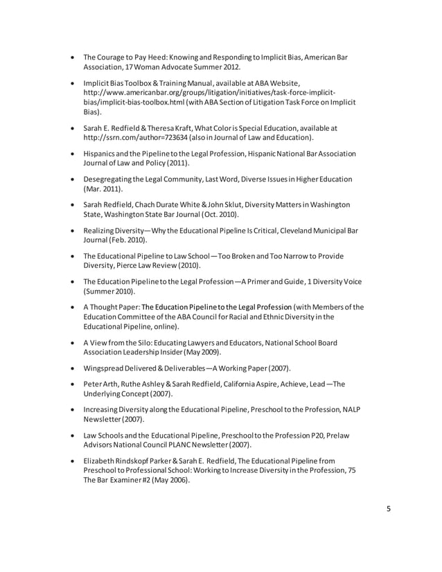 Redfield academic resume | PDF | Free Download