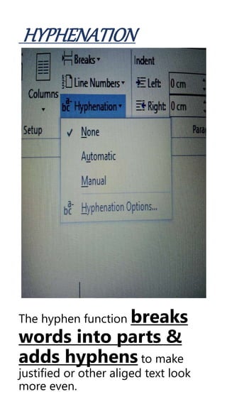 ITT MS-WORDS PRESENTATION---21 | PPTX