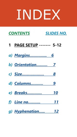 ITT MS-WORDS PRESENTATION---21 | PPTX