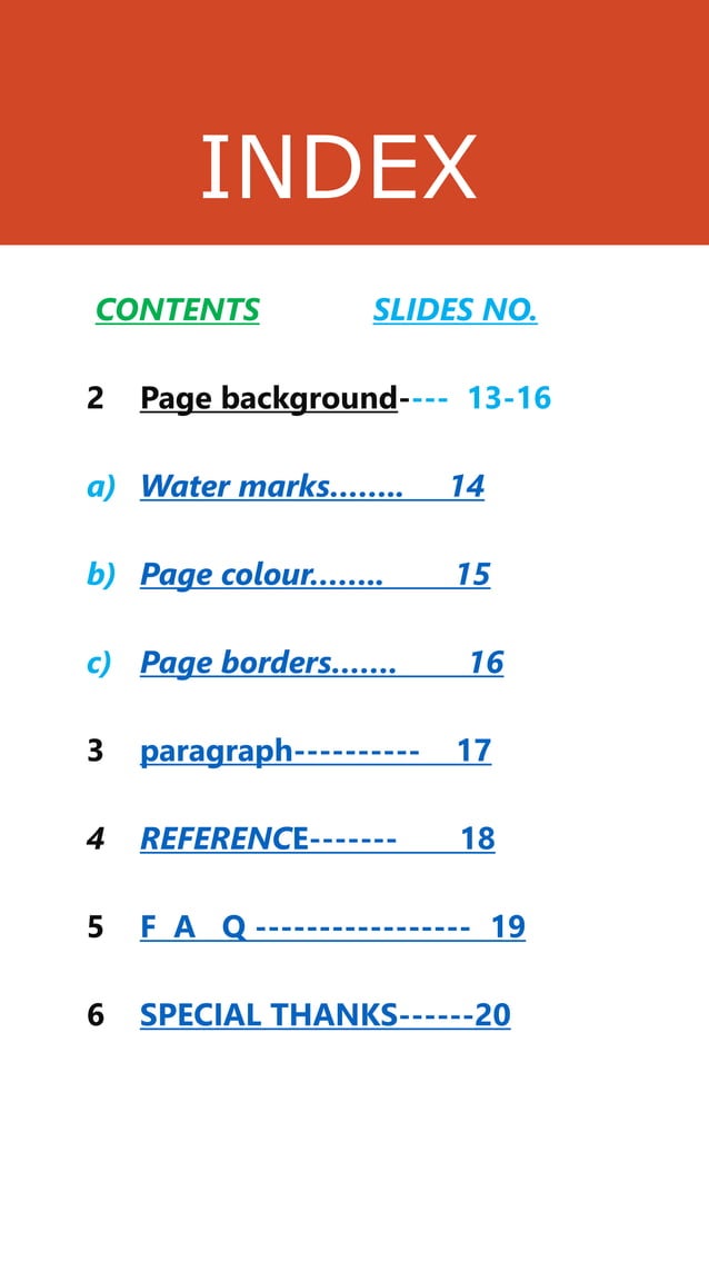 ITT MS-WORDS PRESENTATION---21 | PPTX