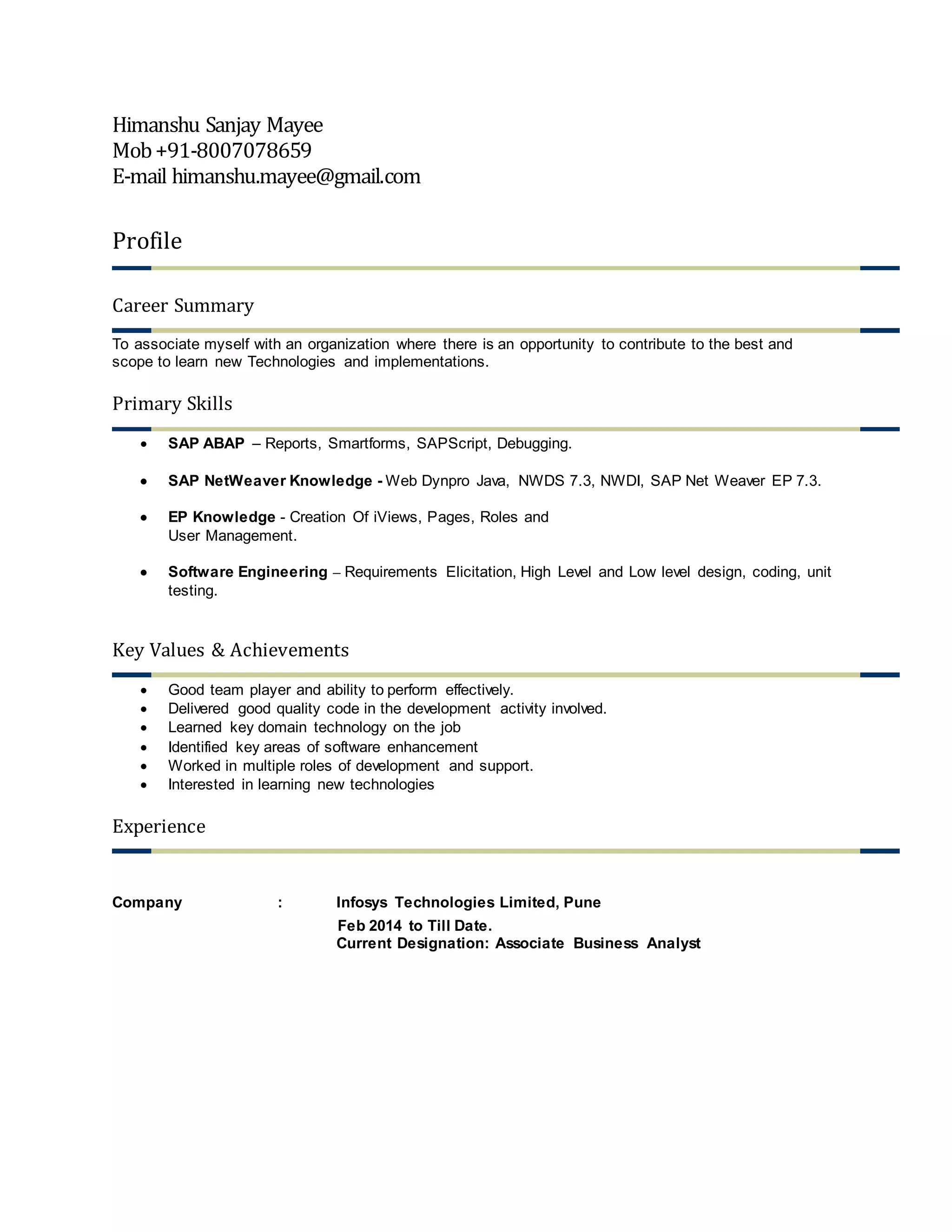 Resume_Himanshu_updated | DOCX
