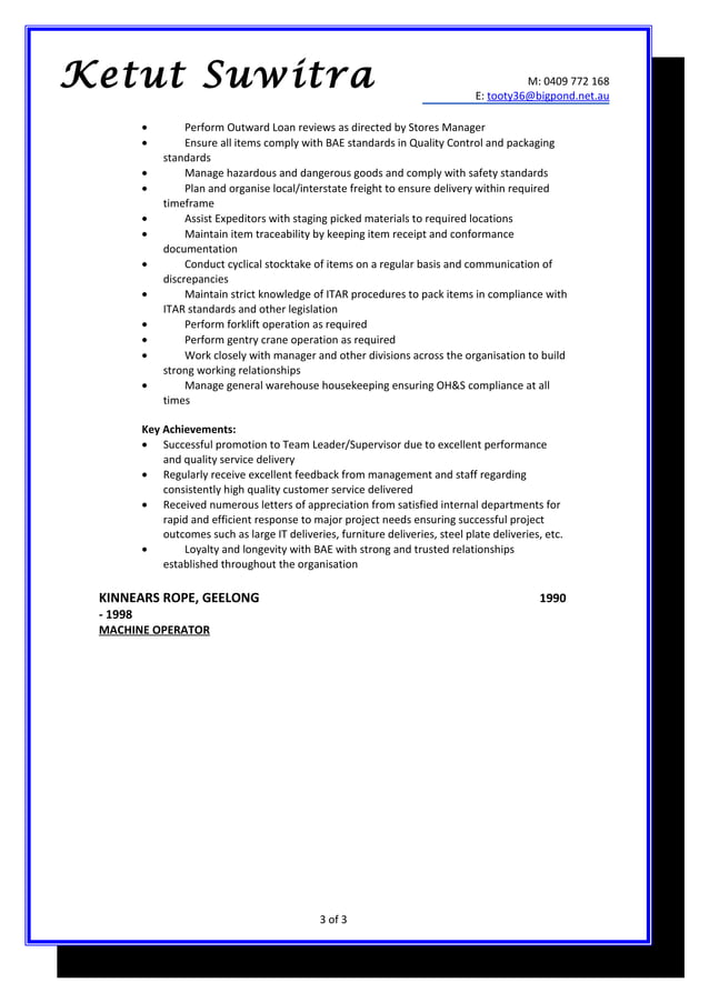 Resume Ketut Suwitra | PDF