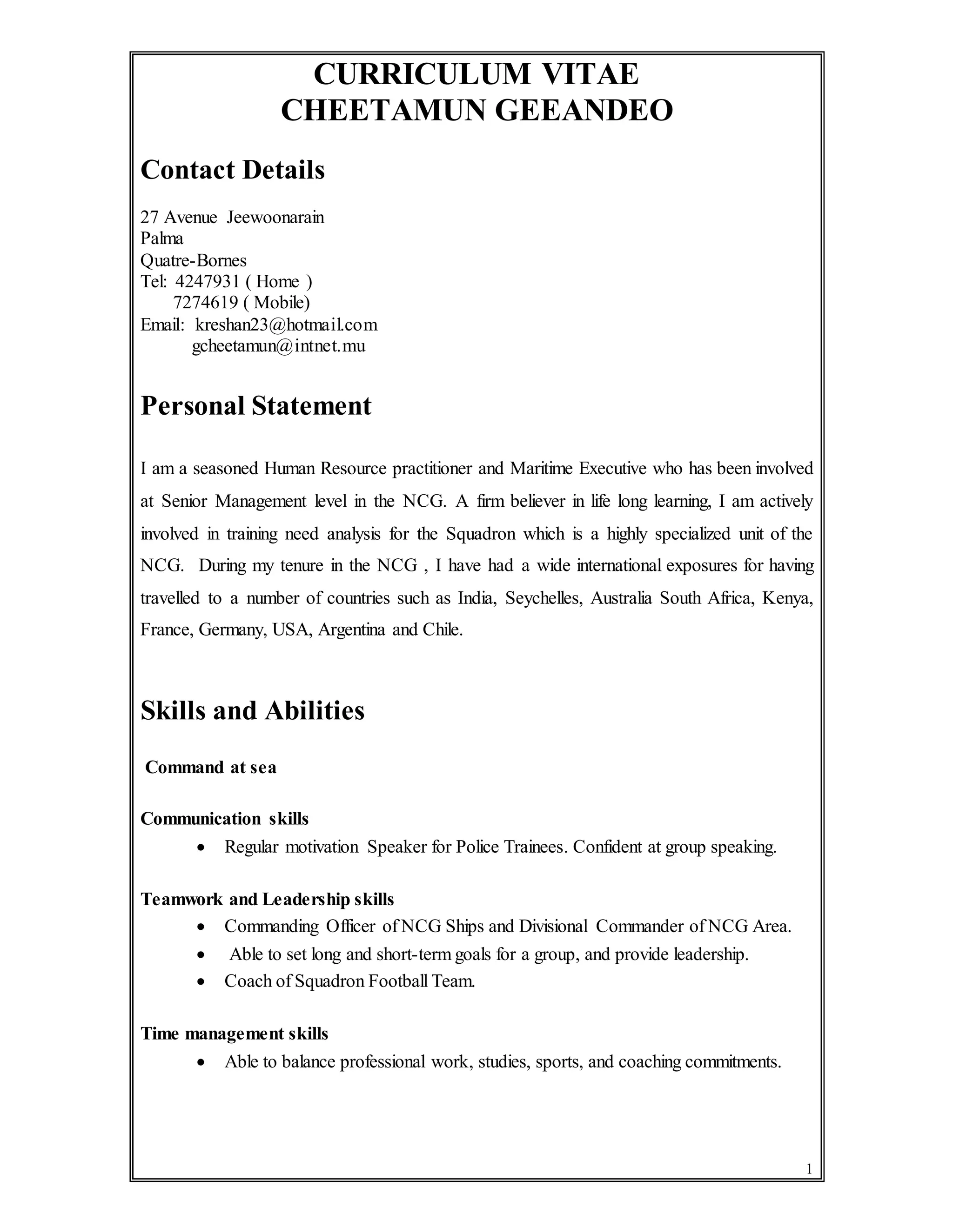 CV | PDF