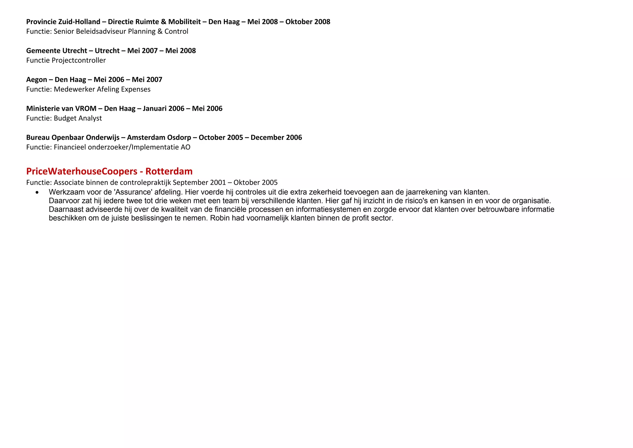 cv robin nipius 01092015 | PDF