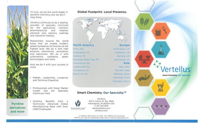 Vertellus Brochure | PDF