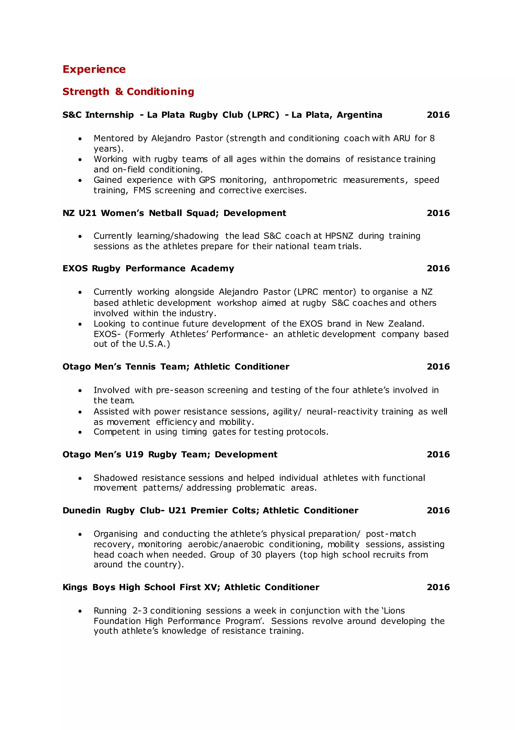 Fraser-Curriculum Vitae | PDF