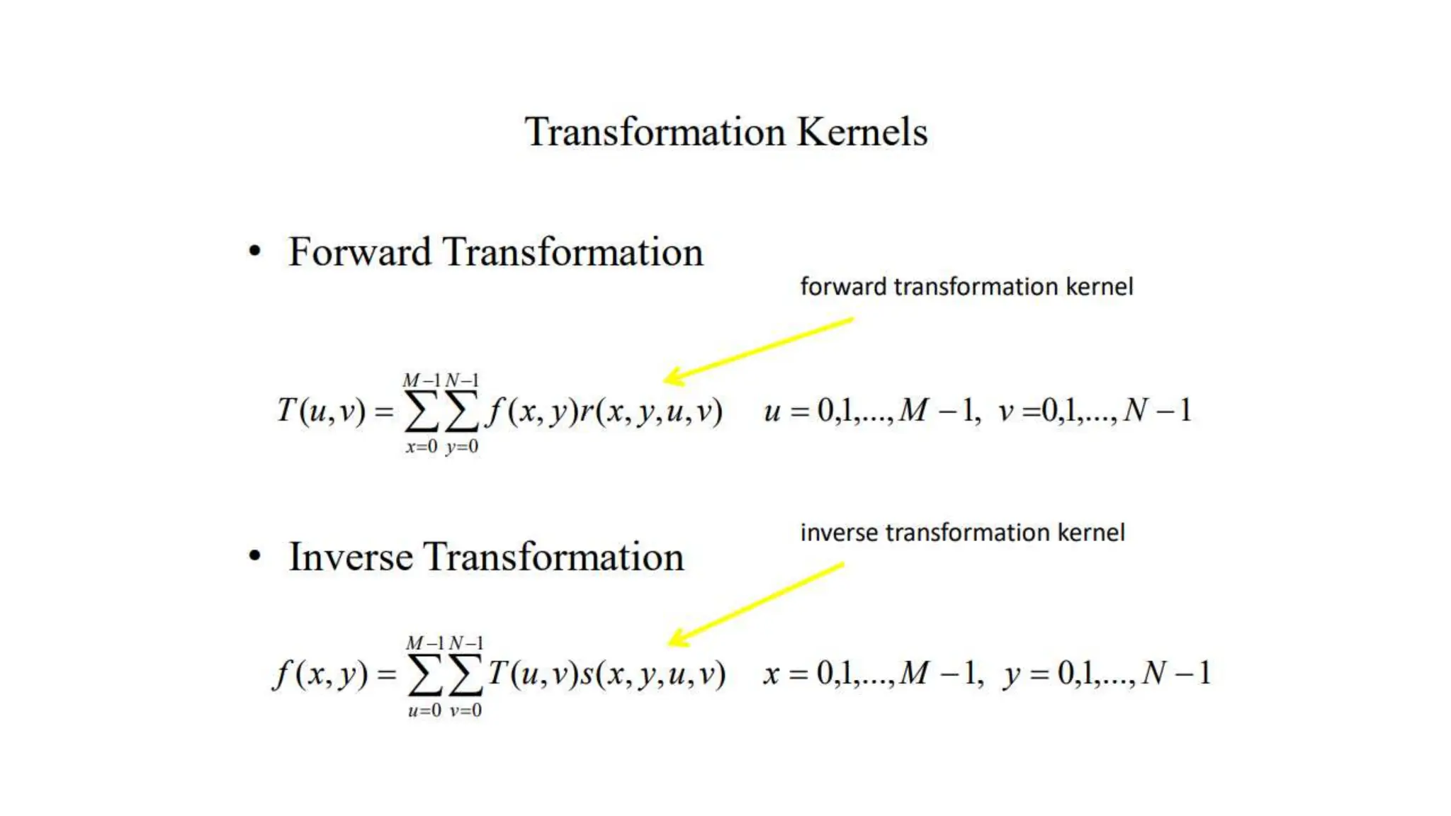 Fourier Transformation Basics in image processing | PPTX