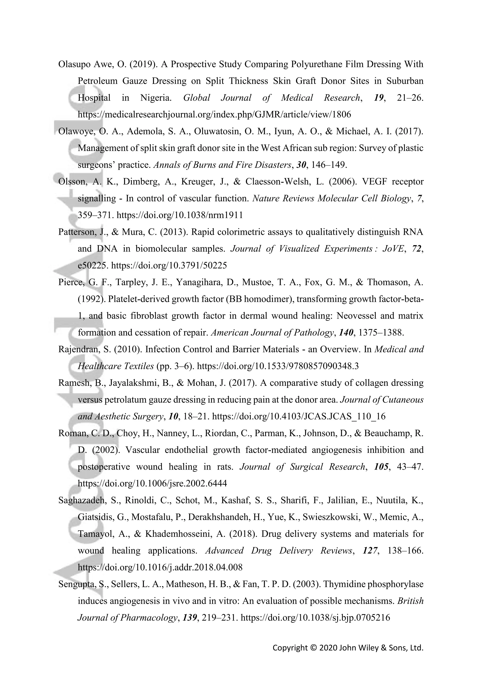 2ddr wound healing properties for treatment of untreated wounds | PDF
