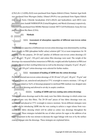 2ddr wound healing properties for treatment of untreated wounds | PDF