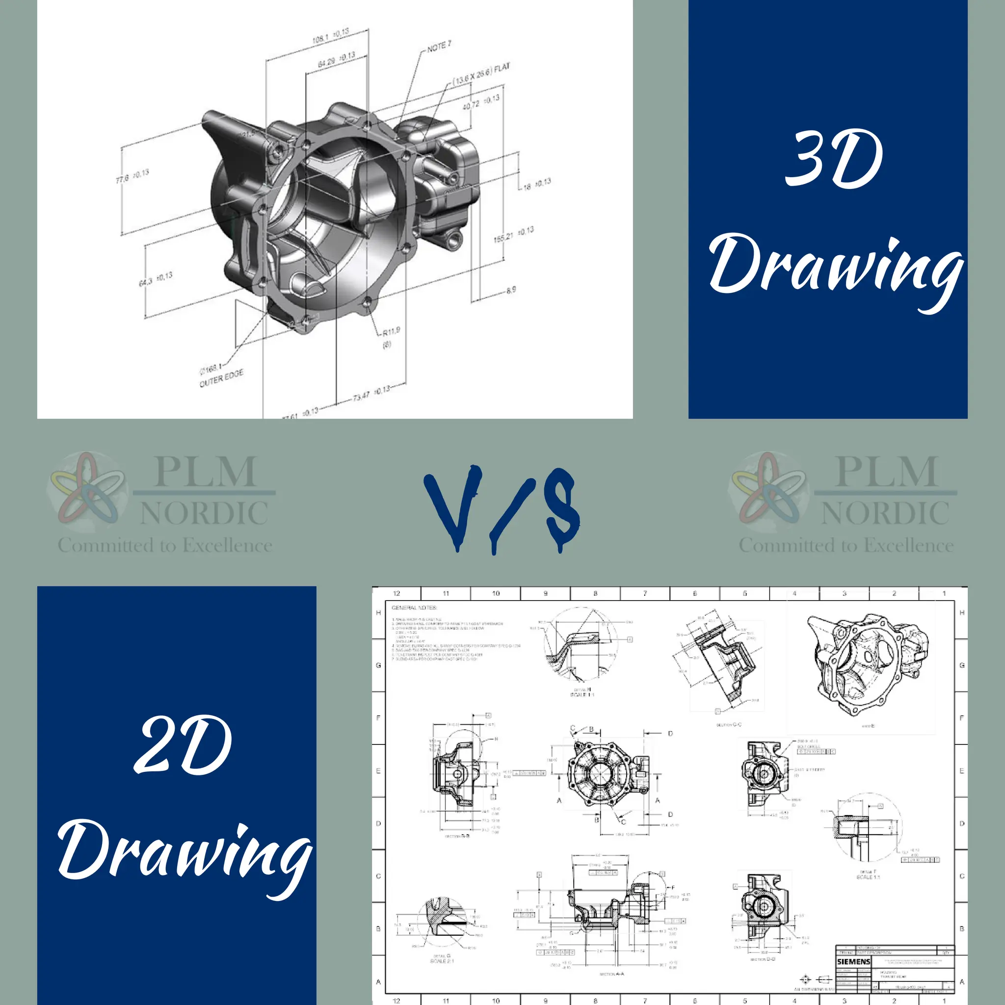 2D Drawing vs 3D Drawing | PDF