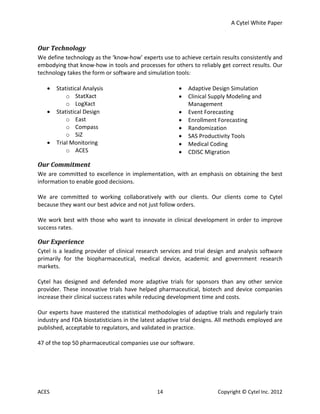 cytel-white-paper-aces-silva | PDF