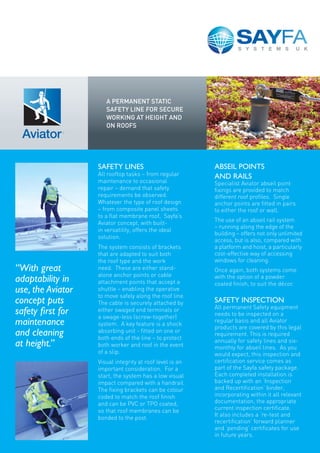 Sayfa Company Brochure | PDF