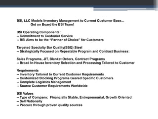 BSI Company Profile JDK | PPTX