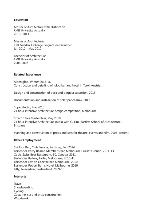 Lyon.Michael-CV2016 | PDF