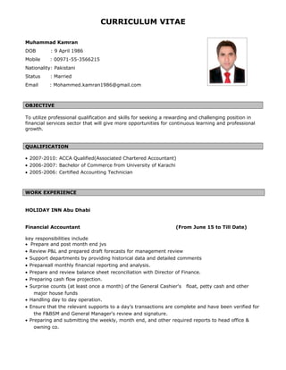 Kamran CV | DOC