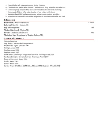 Alenisca Taylor Resume updated | PDF