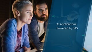 SAS an open ecosystem for Artifical Intelligence - Dean Zouari | PPTX