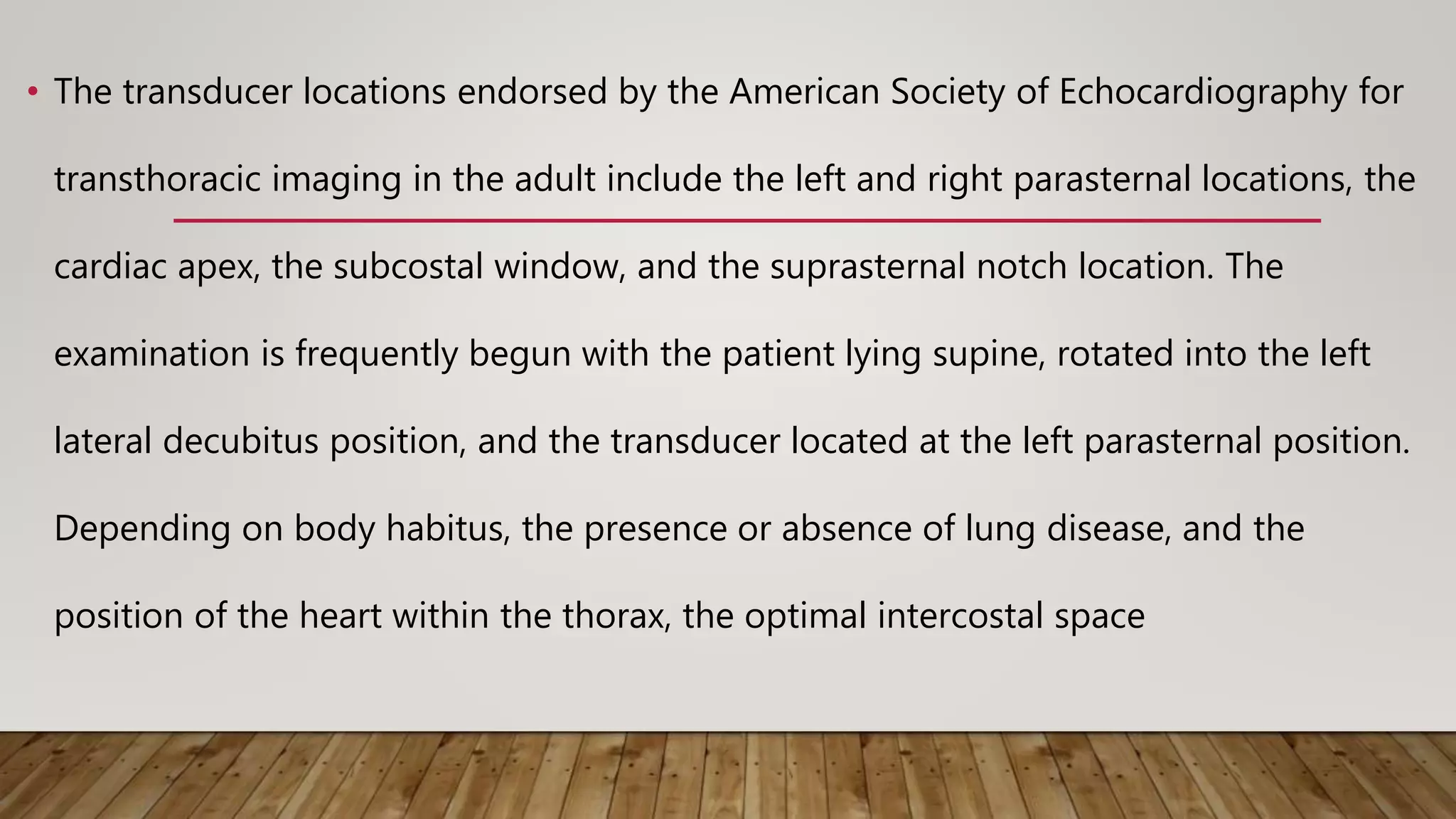 2d echo basics | PPTX