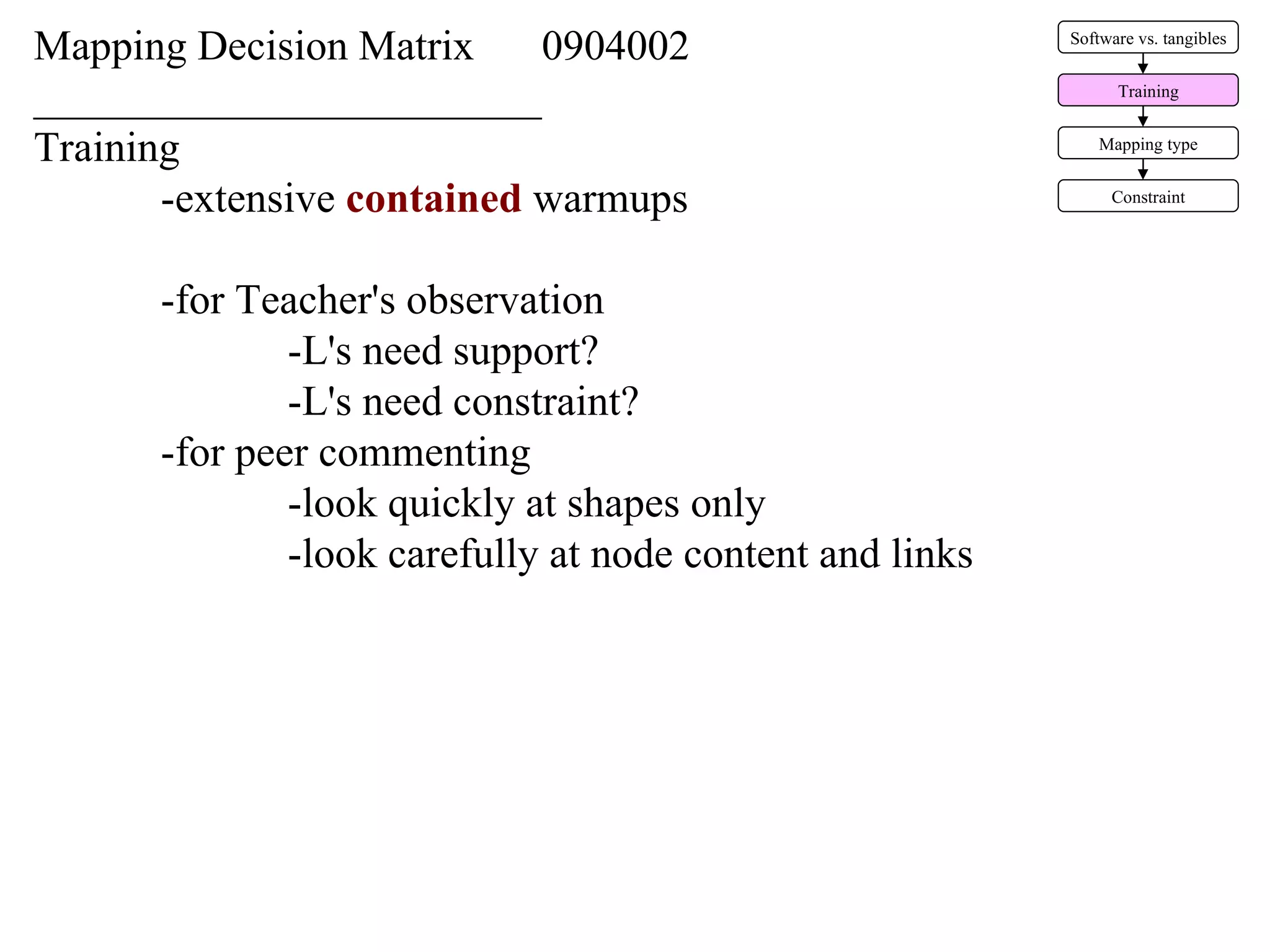 05. Concept mapping decision matrix for L2 teaching | PPT