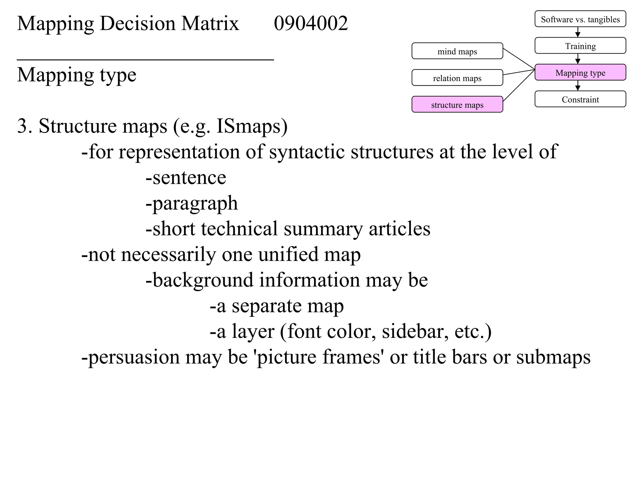 05. Concept mapping decision matrix for L2 teaching | PPT