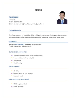 Resume Salman | DOCX