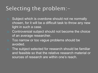 2 defining the research problem | PPT