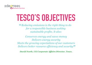2degrees Tesco Case Study | PPT