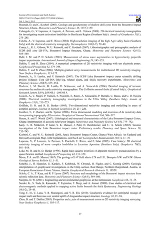 2 d electrical resistivity tomography (ert) survey using the multi electrode gradient array at ...