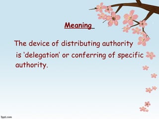 delegation in nursing | PPT