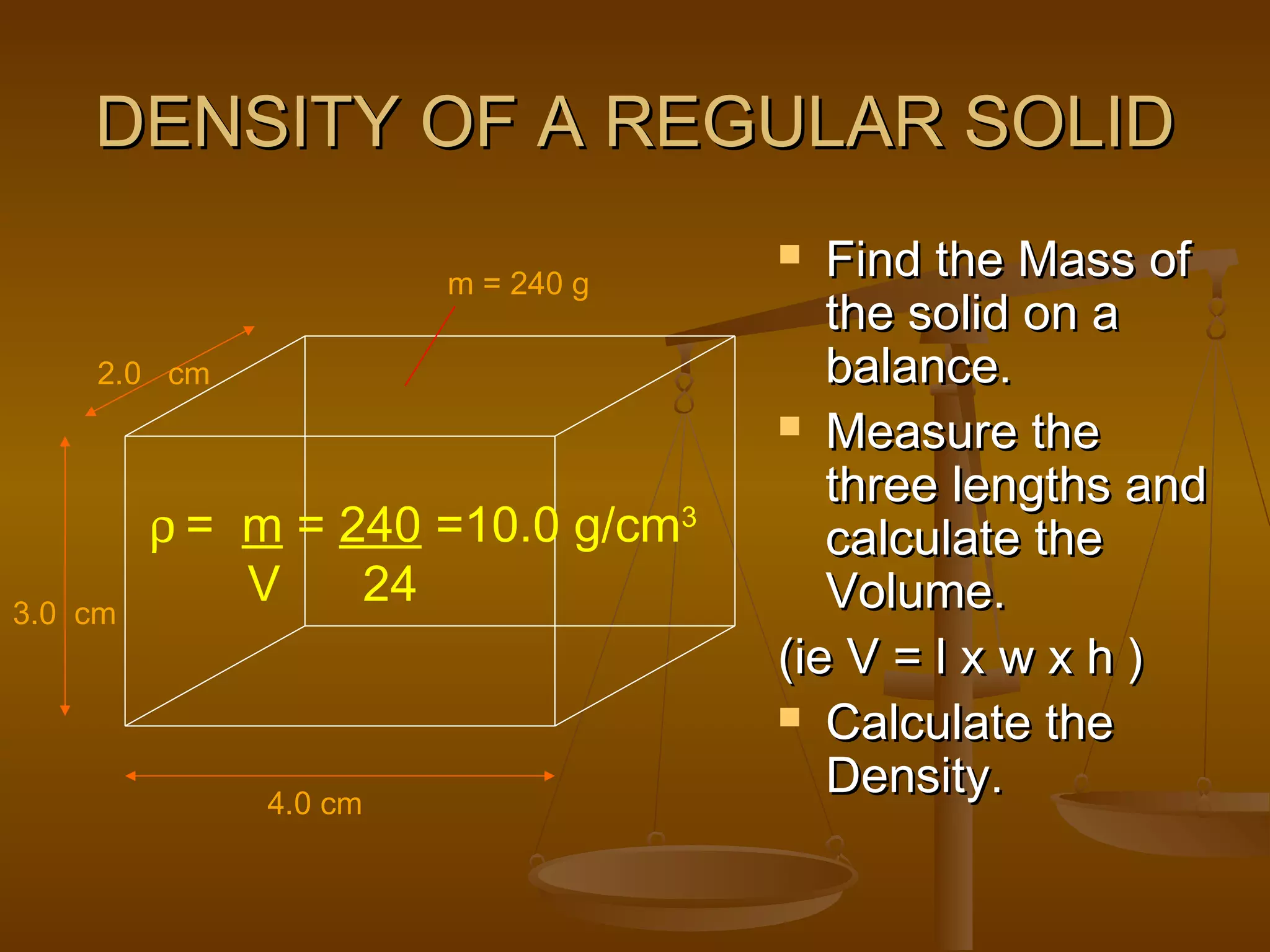 Class VII Physics - Density | PPT