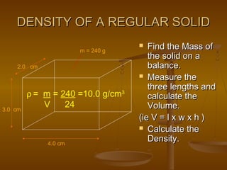 Class VII Physics - Density | PPT